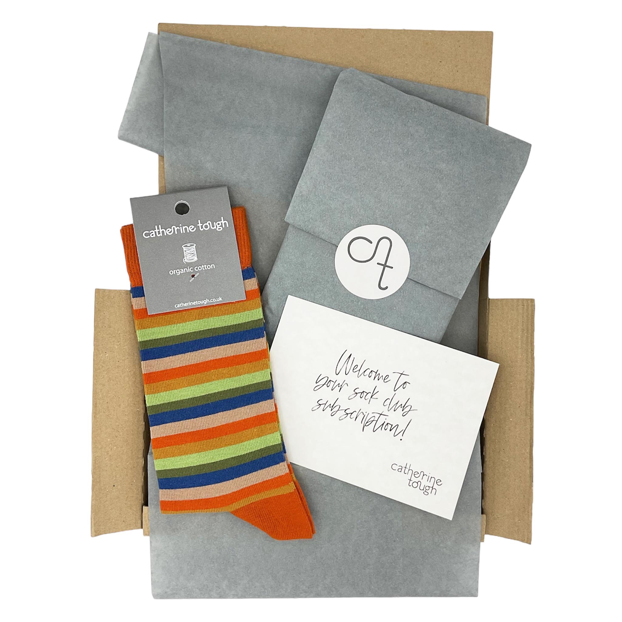 SOCK CLUB MONTHLY SUBSCRIPTION - COOL COTTON – Catherine Tough